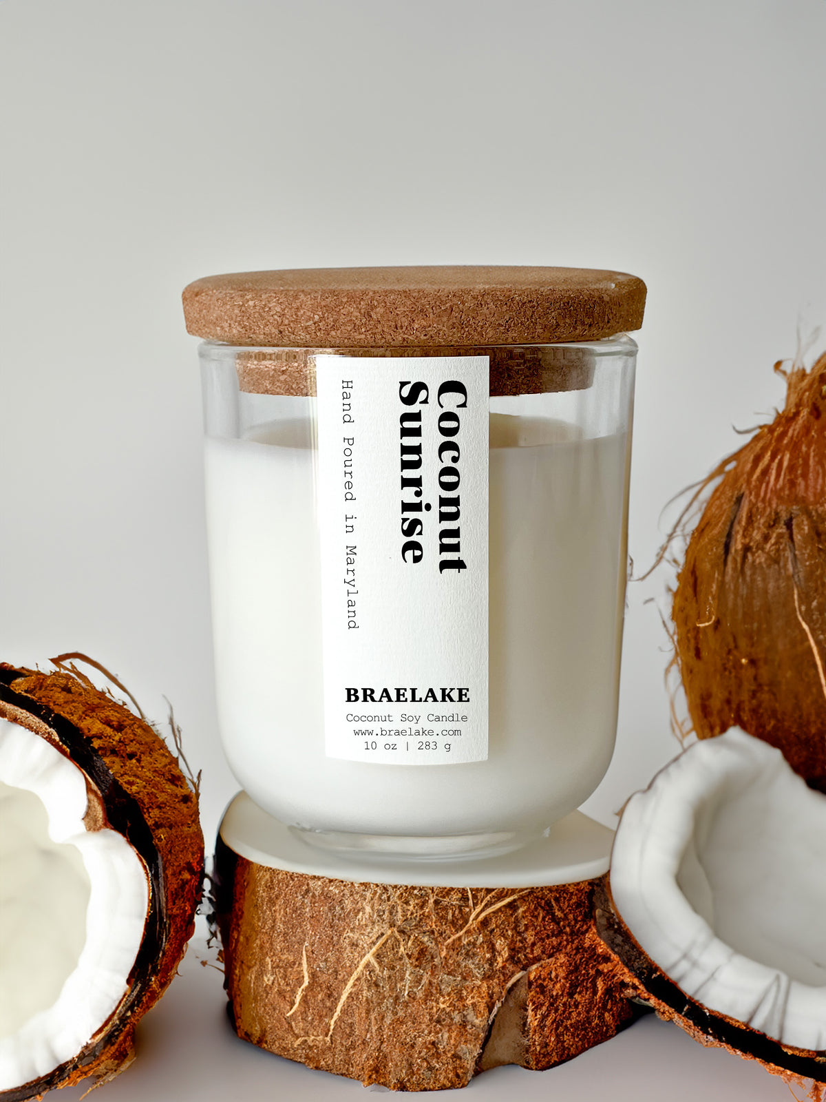 Coconut Sunrise Candle – Braelake Studio